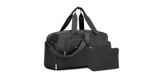 TVK2429 - Kono Versatile Multi-Compartment Travel Weekend Bag Two-Piece ...