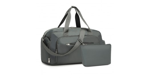 TVK2429 - Kono Versatile Multi-Compartment Travel Weekend Bag Two-Piece ...